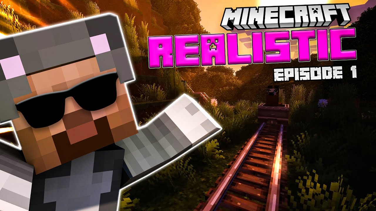 Minecraft But its ULTRA Realistic World - Survival Episode 1 - YouTube