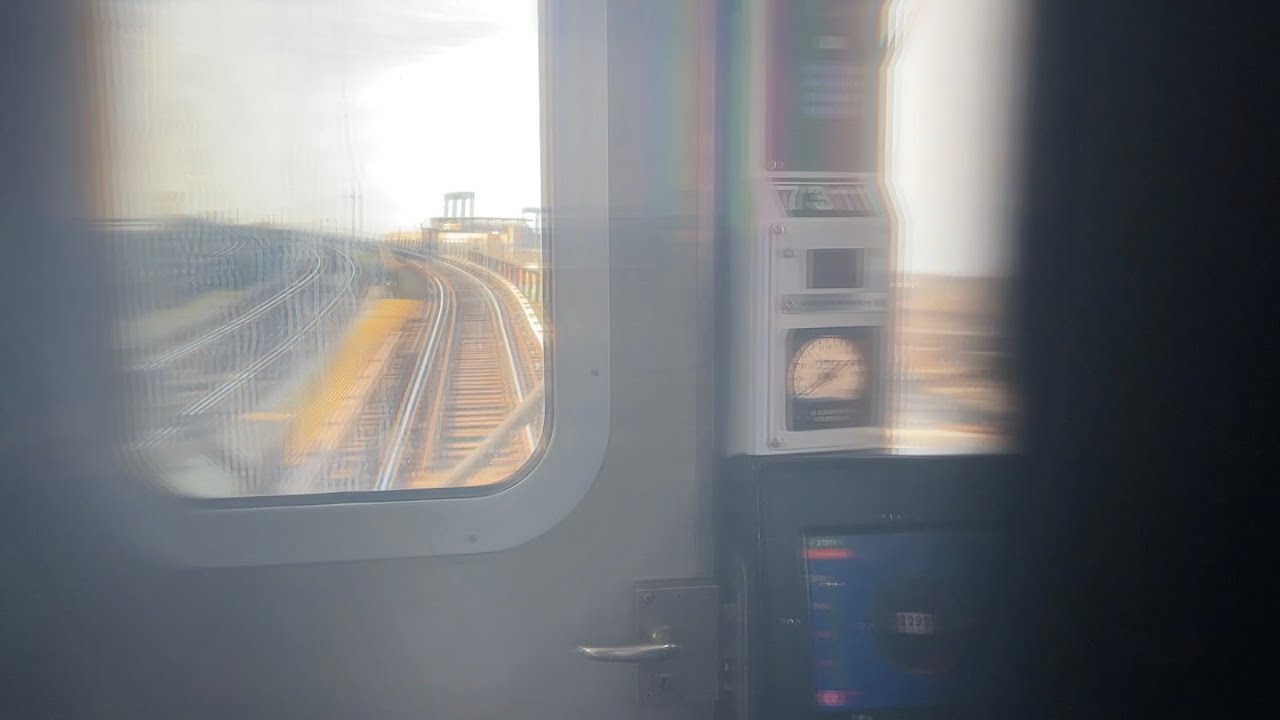 MTA R188 7 train cab ride from Flushing Main St to Mets Willets Point ...