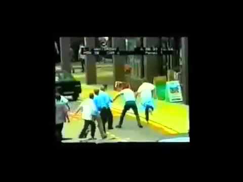 Football Hooligans Peterborough and Nottingham Forest - YouTube