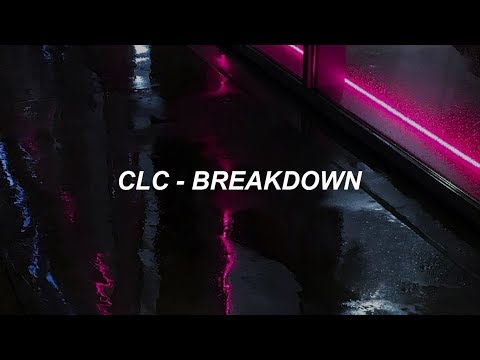 CLC(씨엘씨) - 'Breakdown' Easy Lyrics