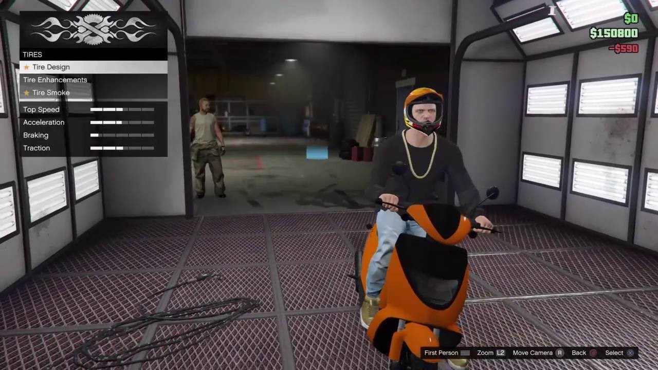 GTA 5 - Faggio Sport and Mod moped - Customization and showcase ...