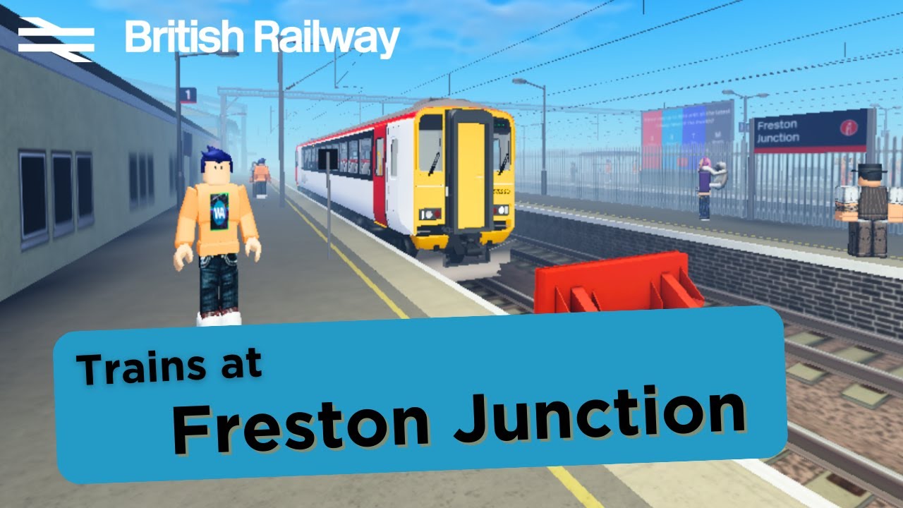 Trains at Freston Junction | British Railway | ThomasRBX - YouTube