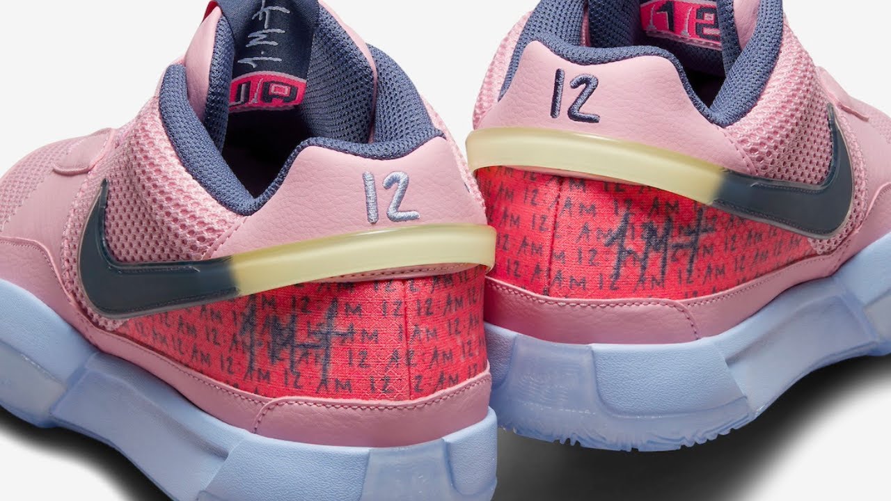 NIKE JA 1 PE “AUTOGRAPH” (Soft Pink) | DETAILED LOOK + PRICE - YouTube