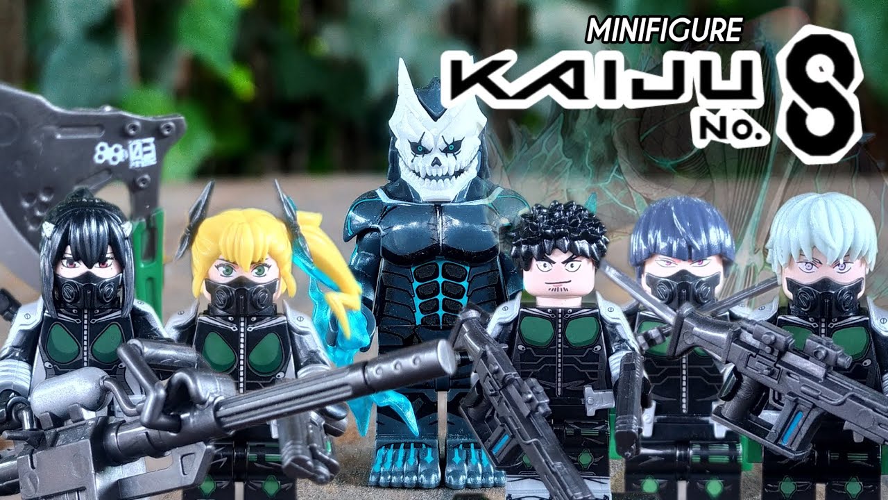 LEGO MINIFIGURE KAIJU NO 8 UNOFFICIAL #unboxing #lego #bricks #kaiju # ...