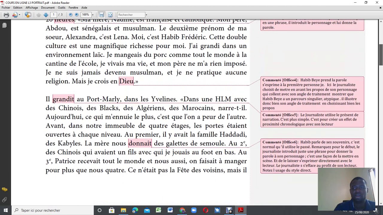 Rediger un portrait - YouTube