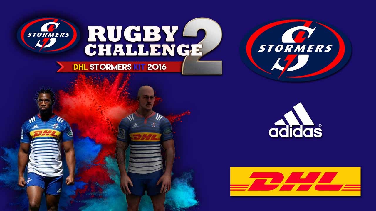 Stormers Kit for Rugby Challenge 2 - YouTube