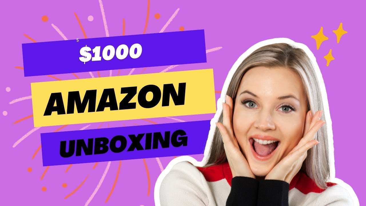 Amazon Unboxing! We spent $1000 at Amazon! Amazon unpacking! Asmr video ...