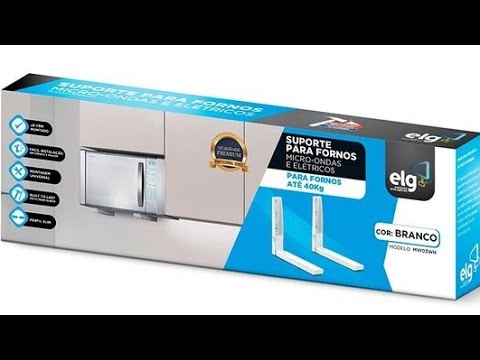 APRENDA a instalar Suporte para Forno Elétrico e MicrO-Ondas. Marca ...
