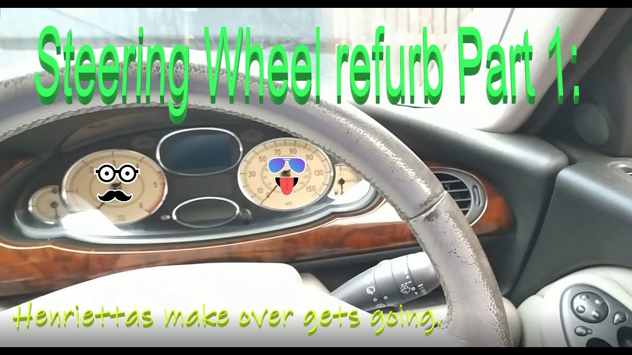 Rover 75 Steering Wheel Refurb Part 1 - YouTube