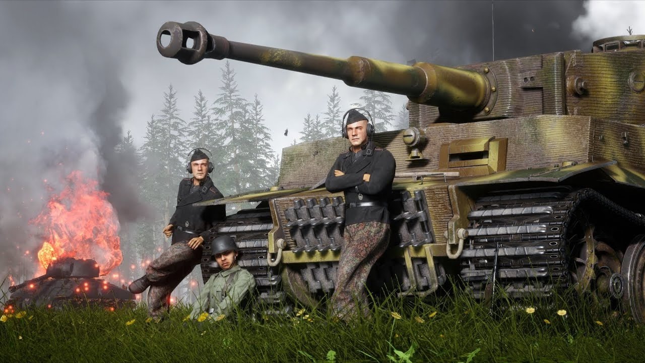 Post Scriptum Tiger Skirmish in Oosterbeek - 4K [GER Comms/ENG Subs ...