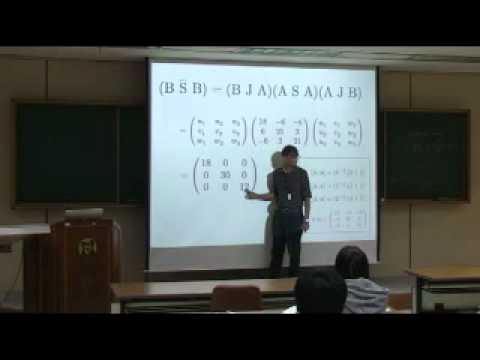 Mathematical Crystallography: the Correspondence Matrix - YouTube