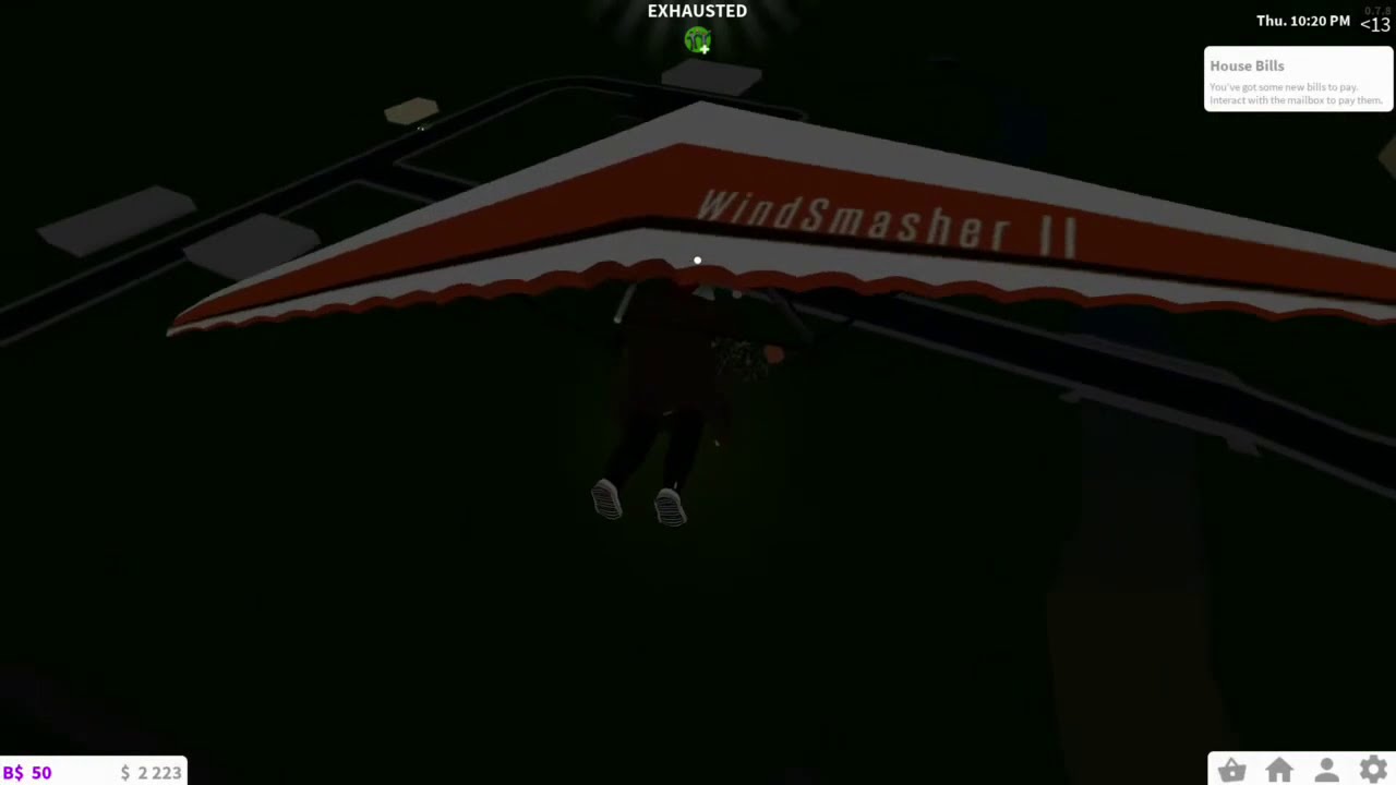 Hang gliding in ROBLOX bloxburg and house tour - YouTube