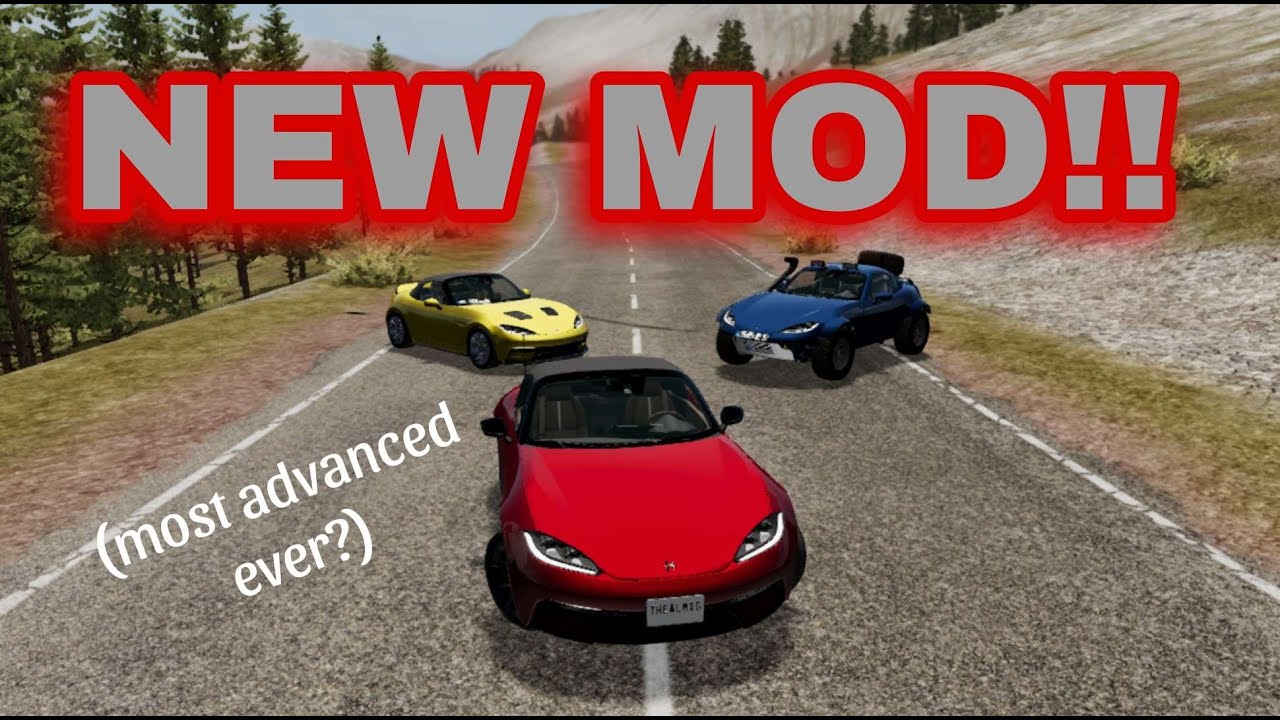 Beam.NG"s NEWEST AND BEST MOD YET!! It's INSANE! - YouTube