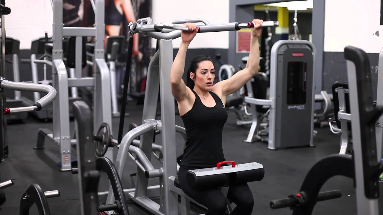 My PT Hub Exercise Library - Leverage Lat Pulldown - YouTube