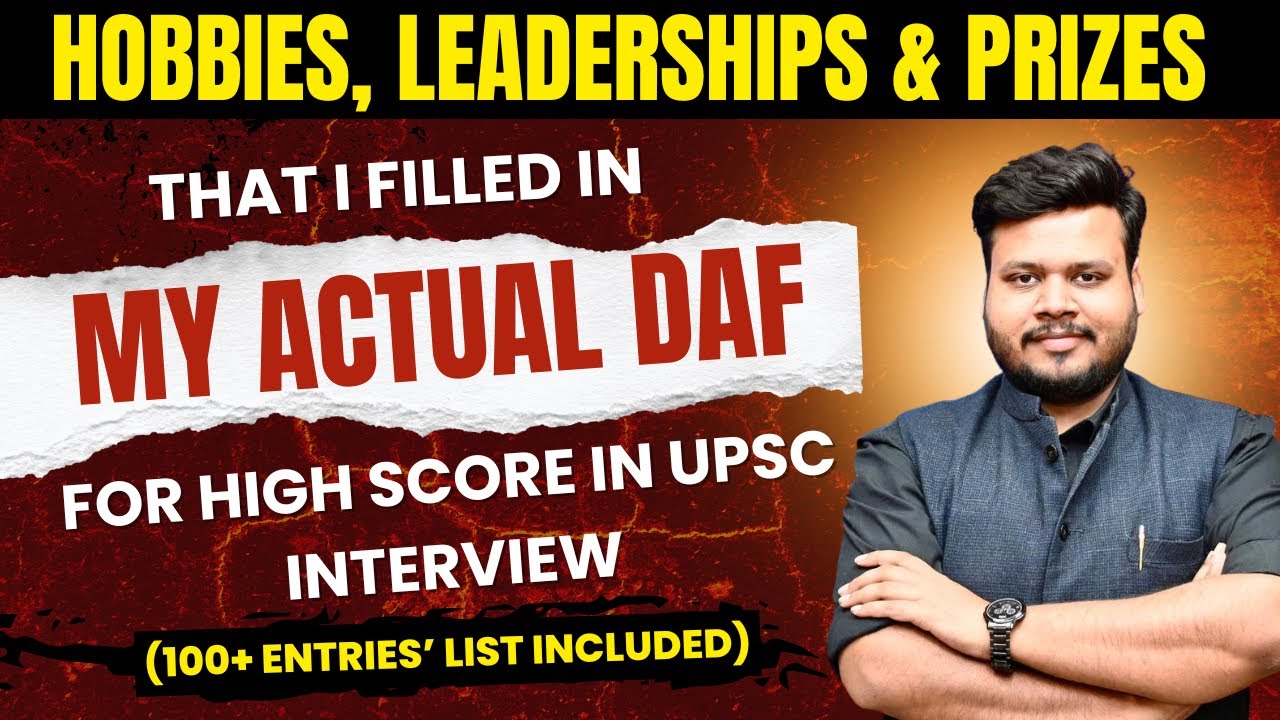 My *ACTUAL DAF* Hobbies, Sports, Prizes, Leadership | 100 Entries ...