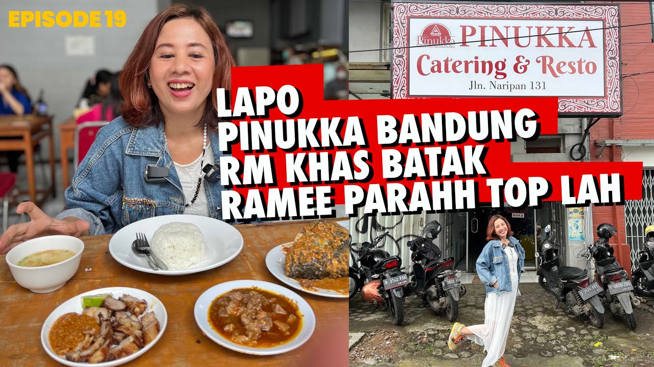 LAPO PINUKKA SAKSANGNYA TERBAIK RAME PARAH DI BANDUNG | 100 LAPO #19 ...