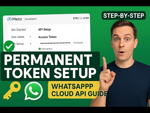 07 How to get Permanent Access Token in WhatsApp Cloud API - 2025