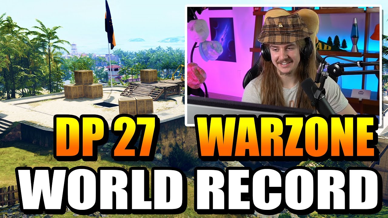 Breadman and JoeWo Drop WORLD RECORD in Warzone *DP27 Loadout* (Warzone ...