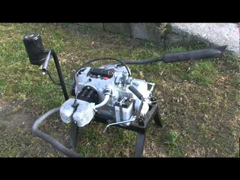 Zundapp KS-600 First engine start. (www.zundapp-garage.com) - YouTube