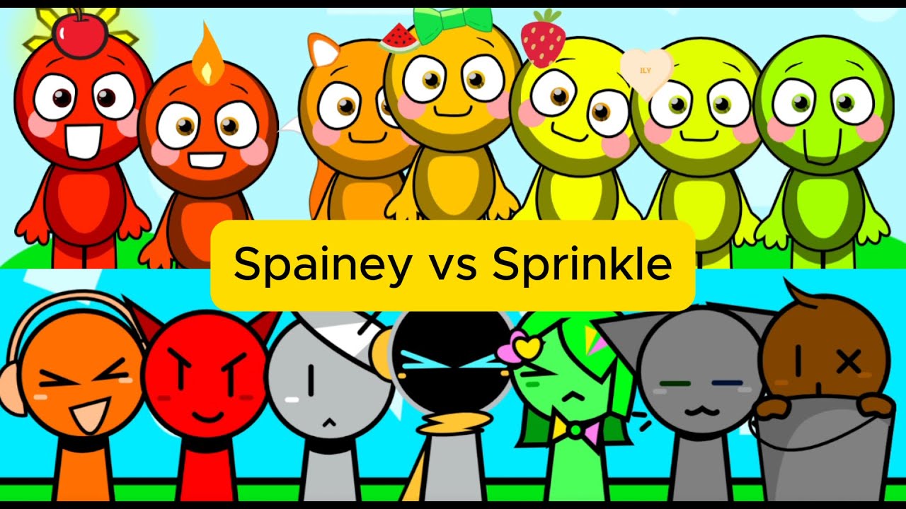Spainey vs Sprinkle 💓 Incredibox Sprunki Song - YouTube