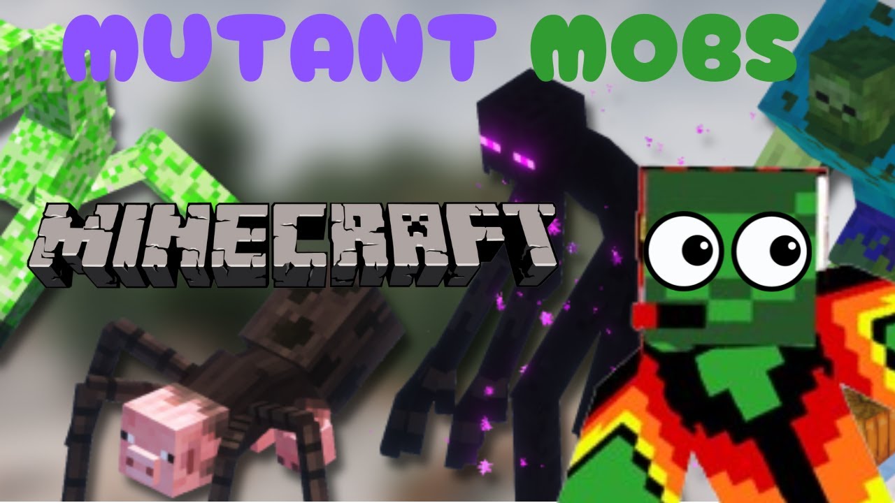 Minecraft Mutant Mobs!!! | Minecraft Mod Review - YouTube