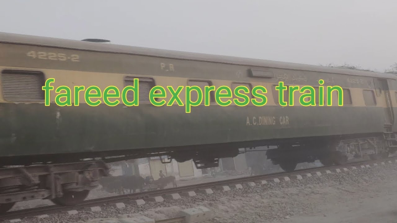 fareed express train |aslam sultan mix vlog - YouTube