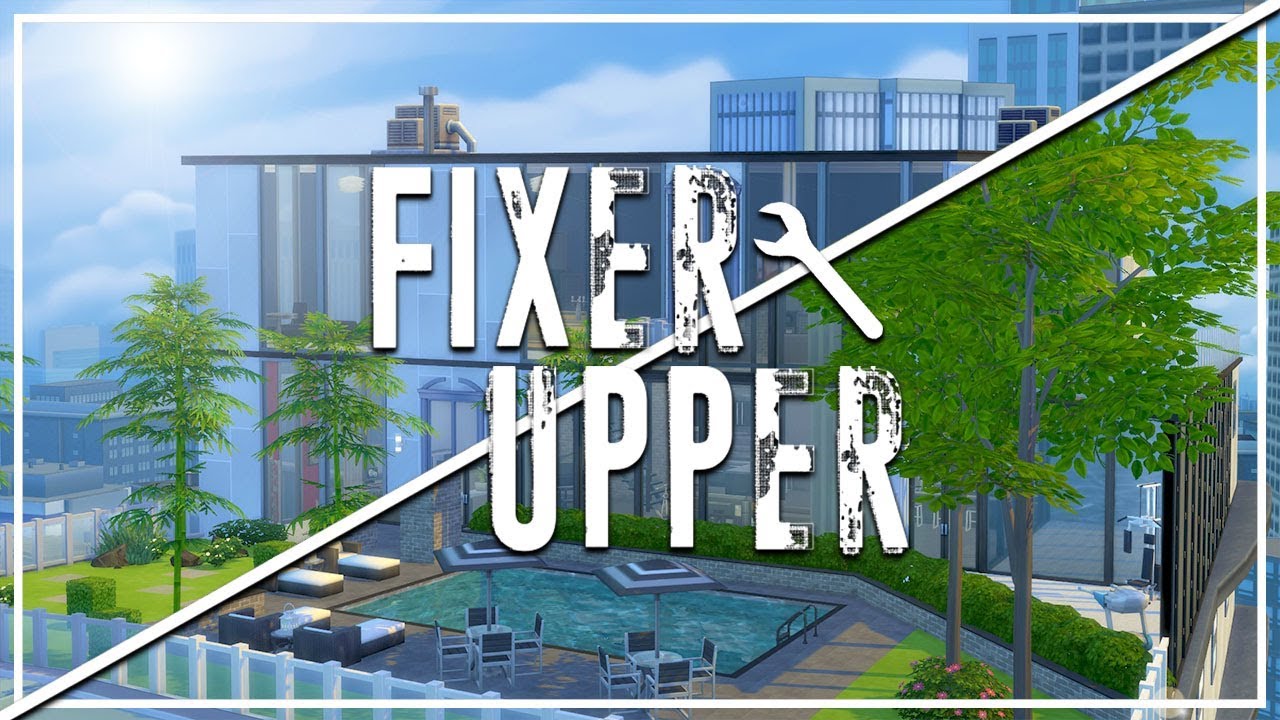 TORENDI TOWER PENTHOUSE // The Sims 4: Fixer Upper - Home Renovation ...