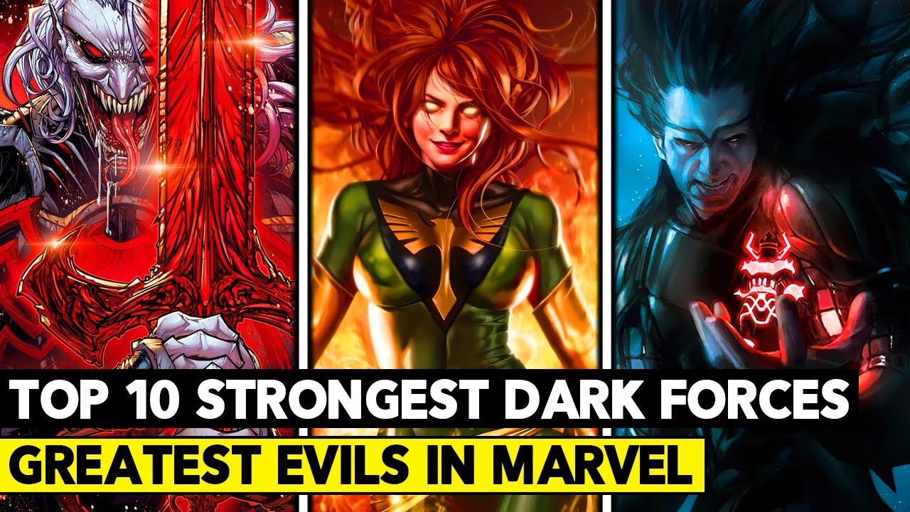 Top 10 Strongest Dark Forces in The Marvel Universe! - YouTube