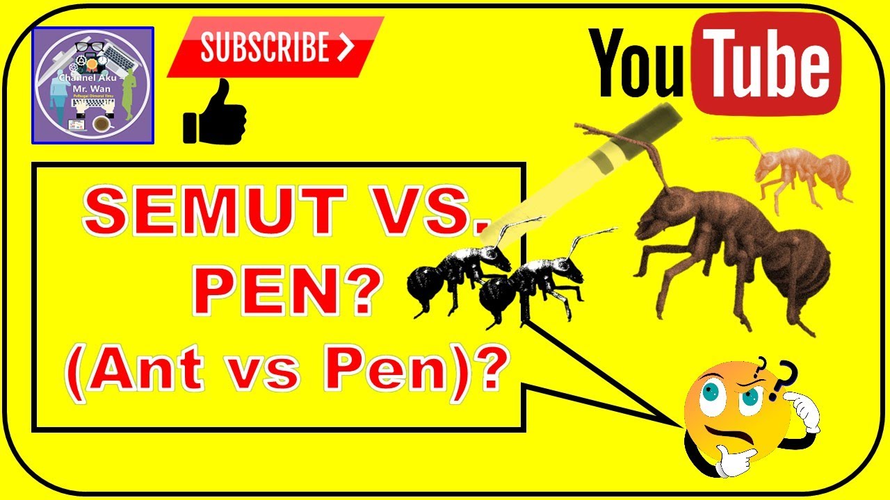 Semut vs. Pen (Ant vs Pen)? - YouTube