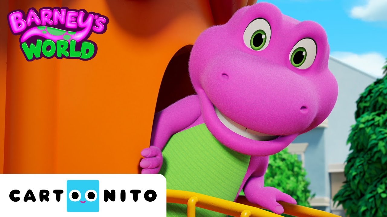 Mundo de Barney 💜 | Brincar no parque é mágico 💜 | Cartoonito | Vídeos ...