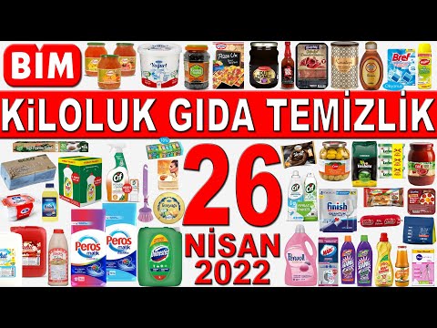 BİM KİLOLUK TEMİZLİK VE GIDA BU SALI | BİM MARKET İNDİRİMLERİ | 26 NİSAN BİM KATALOĞU