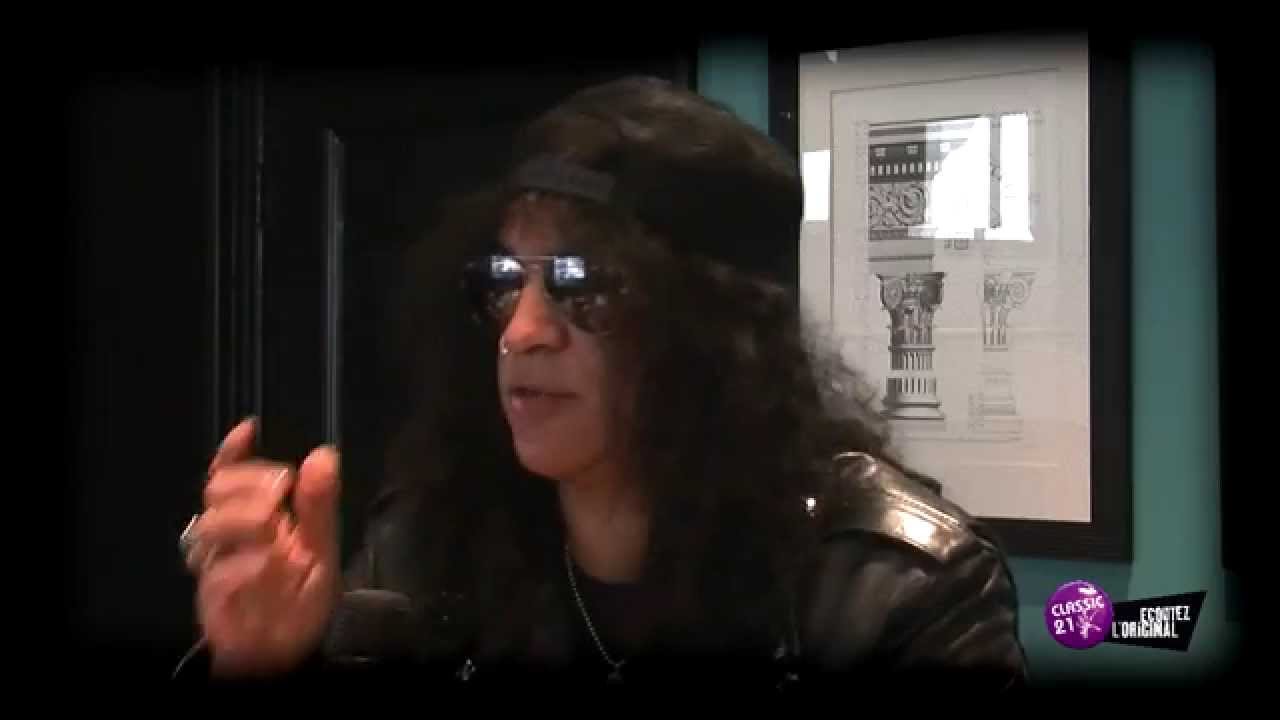 Slash en interview sur Classic 21. - YouTube