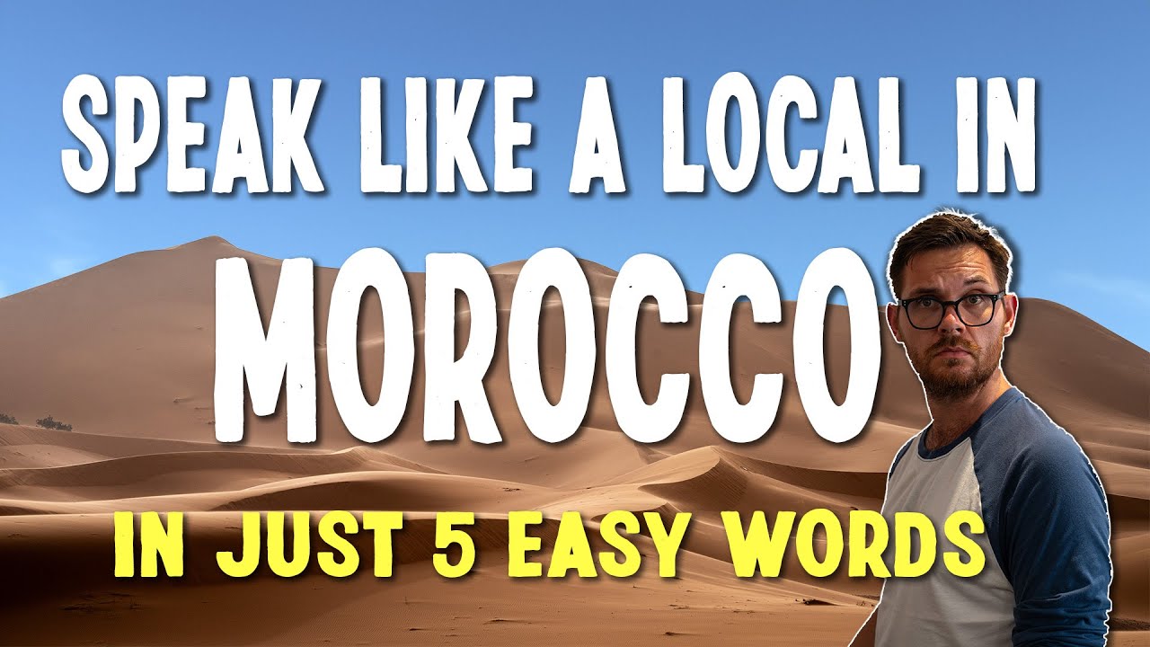 5 EASY Words You NEED To Know In Moroccan Arabic - YouTube