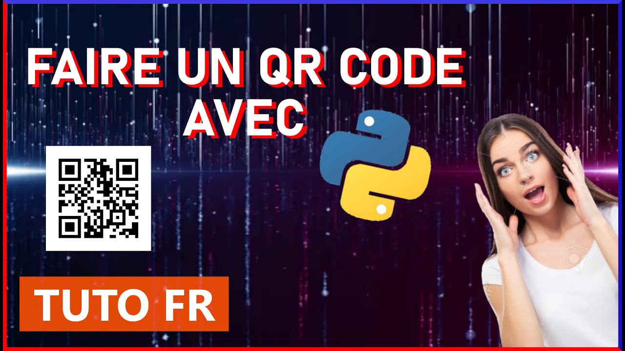 COMMENT FAIRE UN QR CODE AVEC PYTHON - YouTube