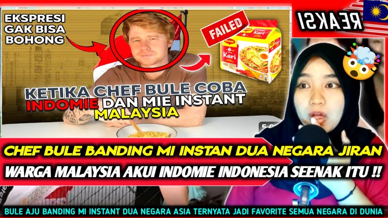 CHEF BULE AJU BANDING MI INSTAN DUA NEGARA ASIA TERNYATA SALAH SATU ...
