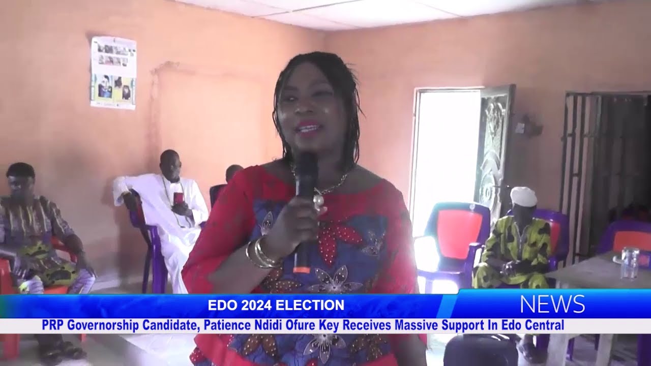 PRP Governorship Candidate, Patience Ndidi Ofure Key Receives Massive ...