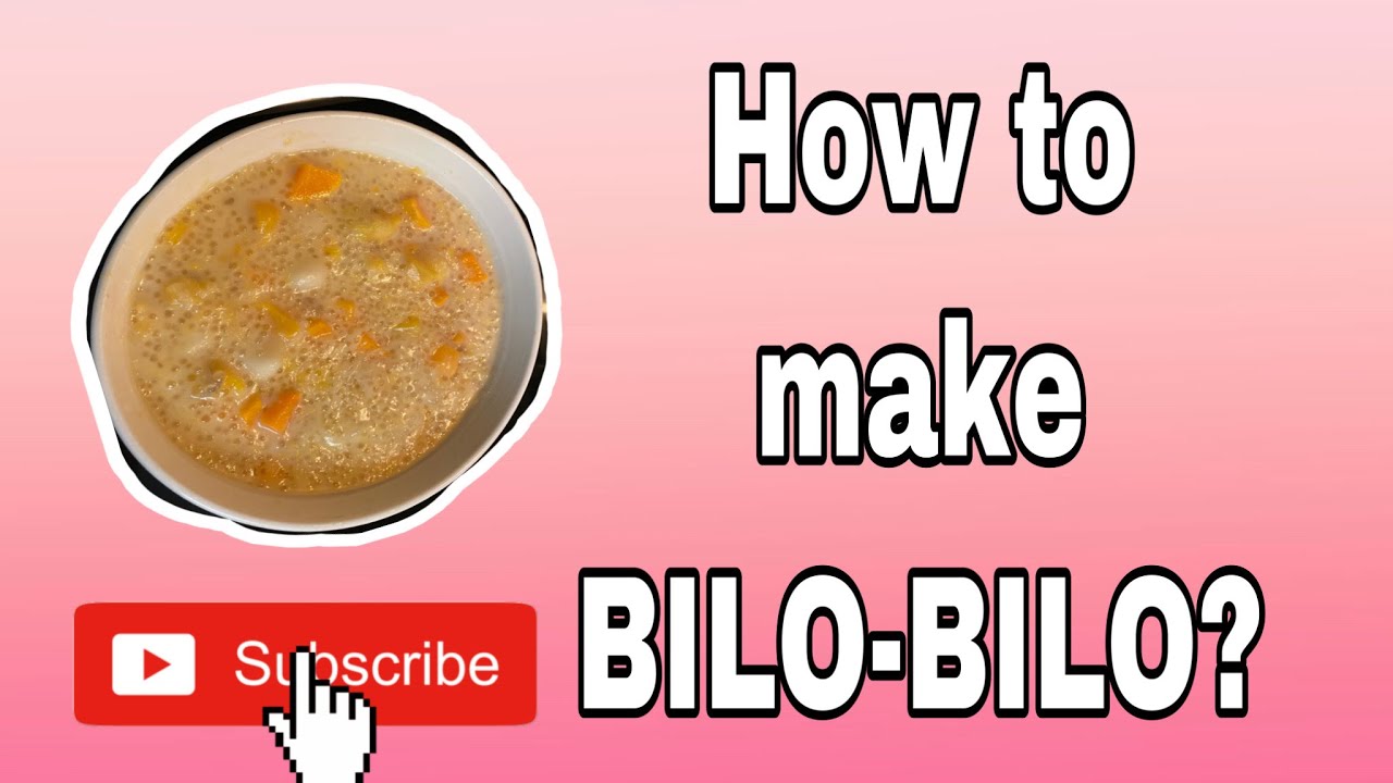 Bilo Bilo | Filipino Food | Jane's Kitchen - YouTube