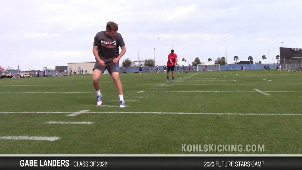 Gabe Landers 2020 Future Stars Camp - YouTube