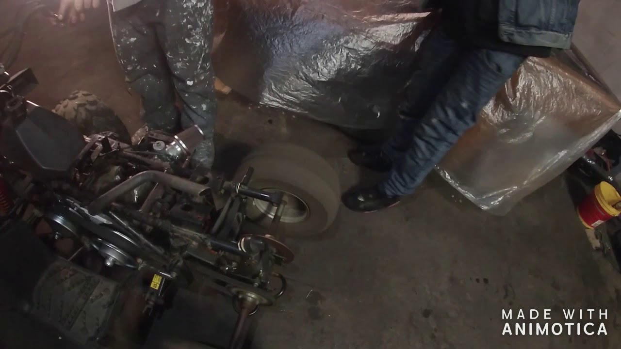 212cc mini ATV - YouTube