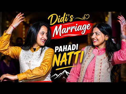 Ta Dhingta 💃 || Pahadi Natti Dance at Didi’s Marriage || Ajju Tomar ft. Ajay Chauhan