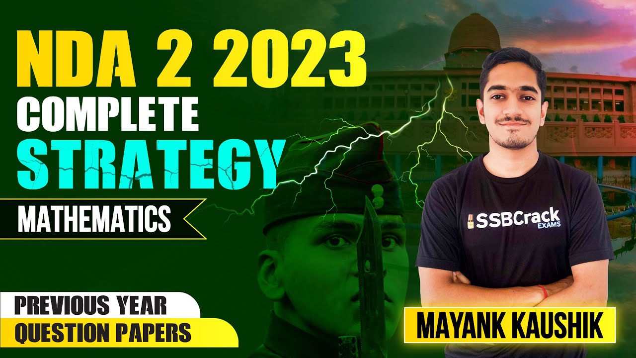 NDA 2 2023 Complete Strategy | Analysis Of Previous Year Question ...