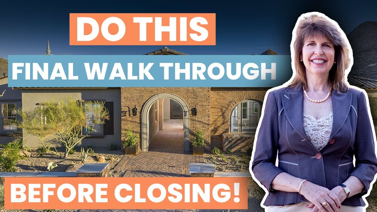 Buying a Home? DO a Final Walk Through Before Closing! Tips for New ...