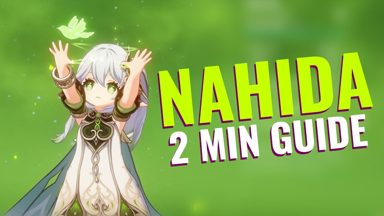 How to Build Nahida | Genshin Impact - YouTube