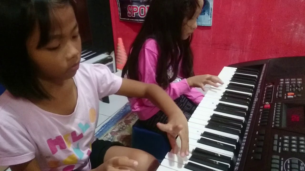 Berlatih penjarian dengan keyboard Angelet XTS 966 (18Jan2021) - YouTube
