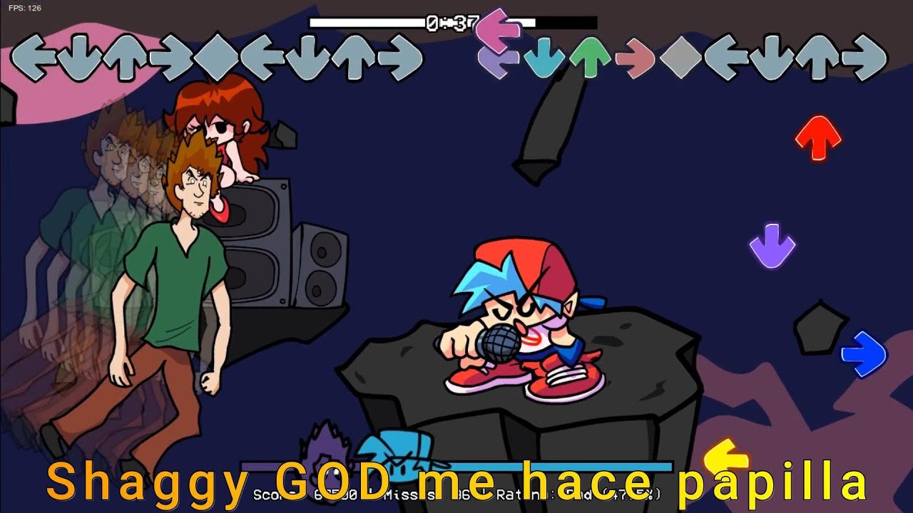 fnf shaggy y 9 flechas ep 2 - YouTube