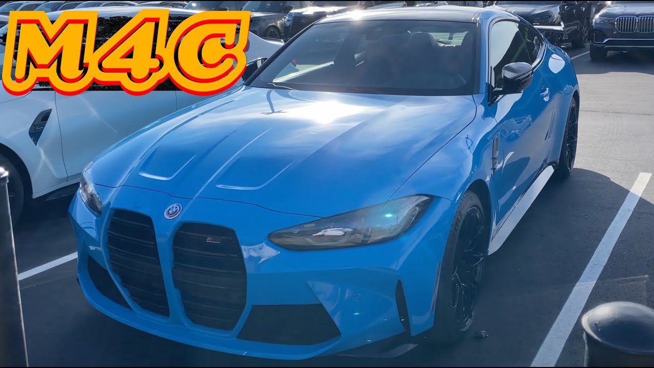 2023 VooDoo Blue (Individual) G82 BMW M4 Competition - YouTube