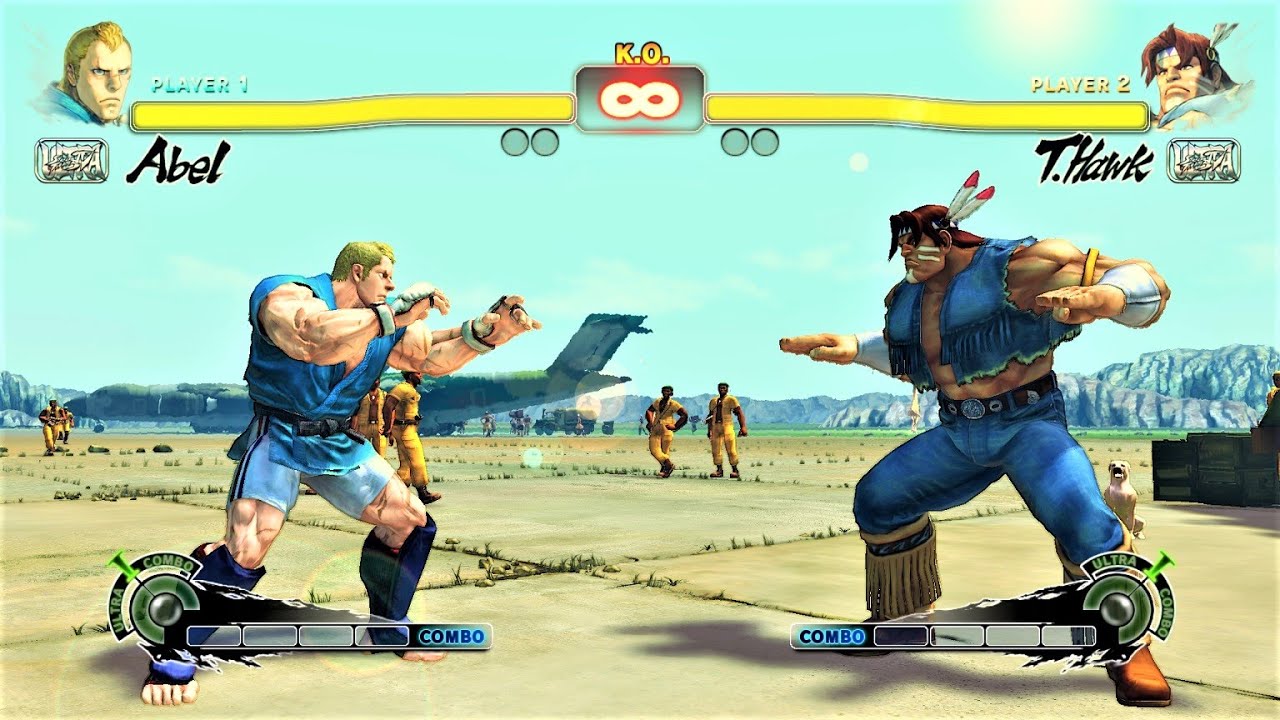 Abel vs Chief Thunder Hawk (Hardest AI) - Ultra Street Fighter IV - YouTube
