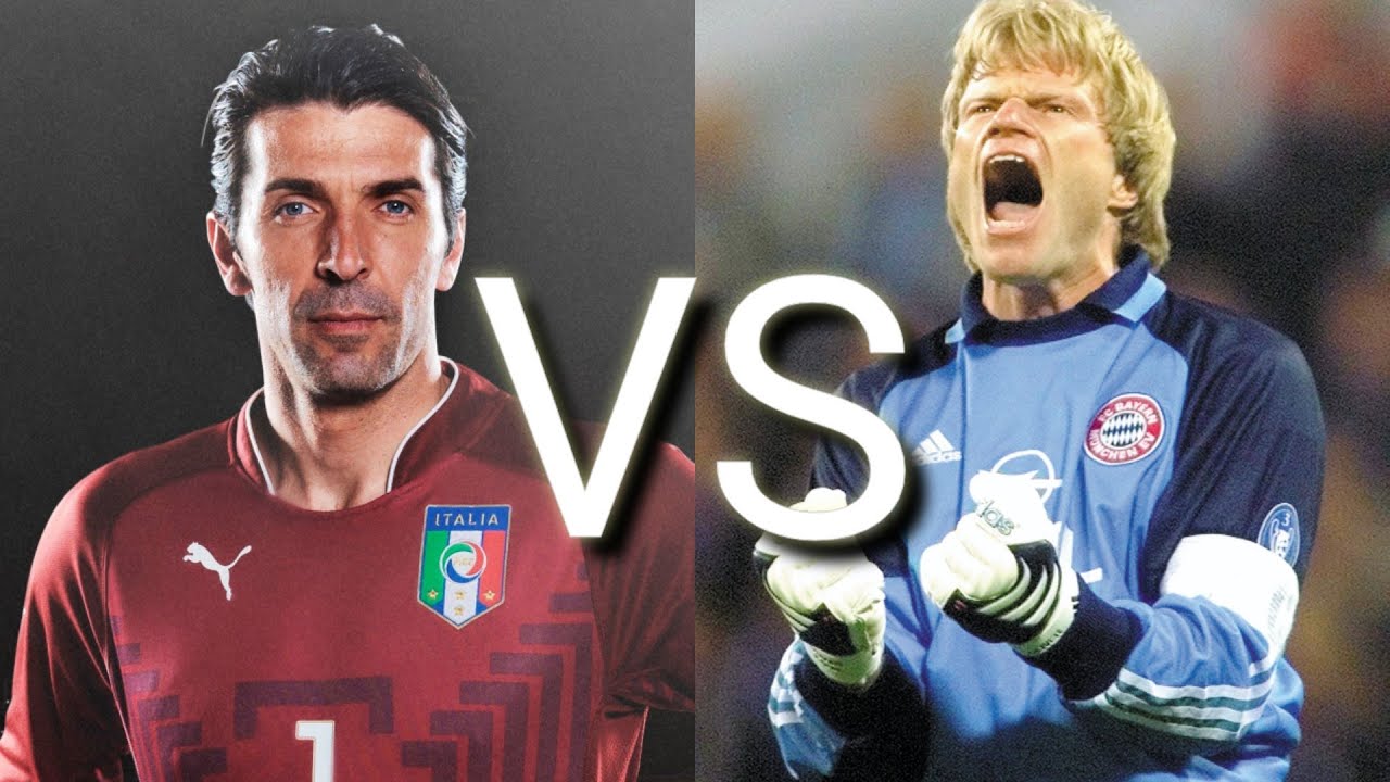 🖐 Oliver Kahn vs Buffon {LEYENDAS} - YouTube
