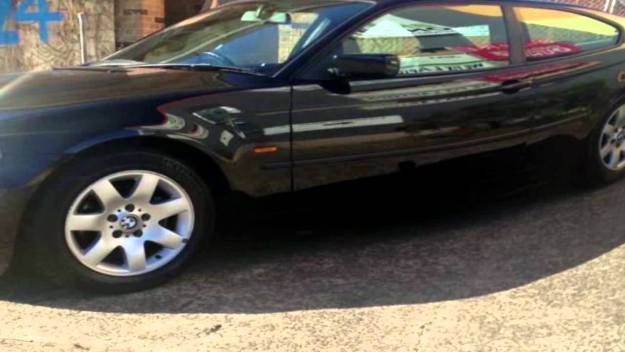 2002 BMW 318TI E46 18TI Black 5 Speed Auto Steptronic Hatchback - YouTube