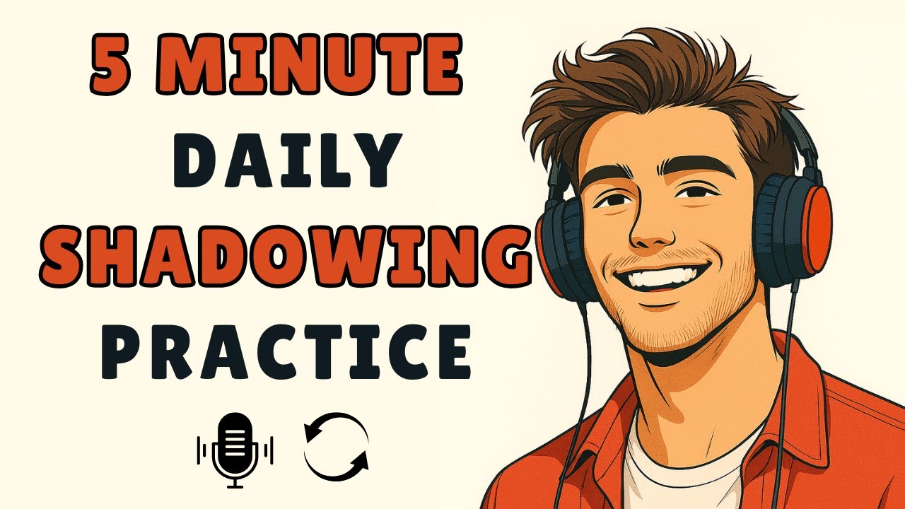 🔥 Build English Speaking Confidence with This 5-Minute Shadowing Practice | English Podcast ...